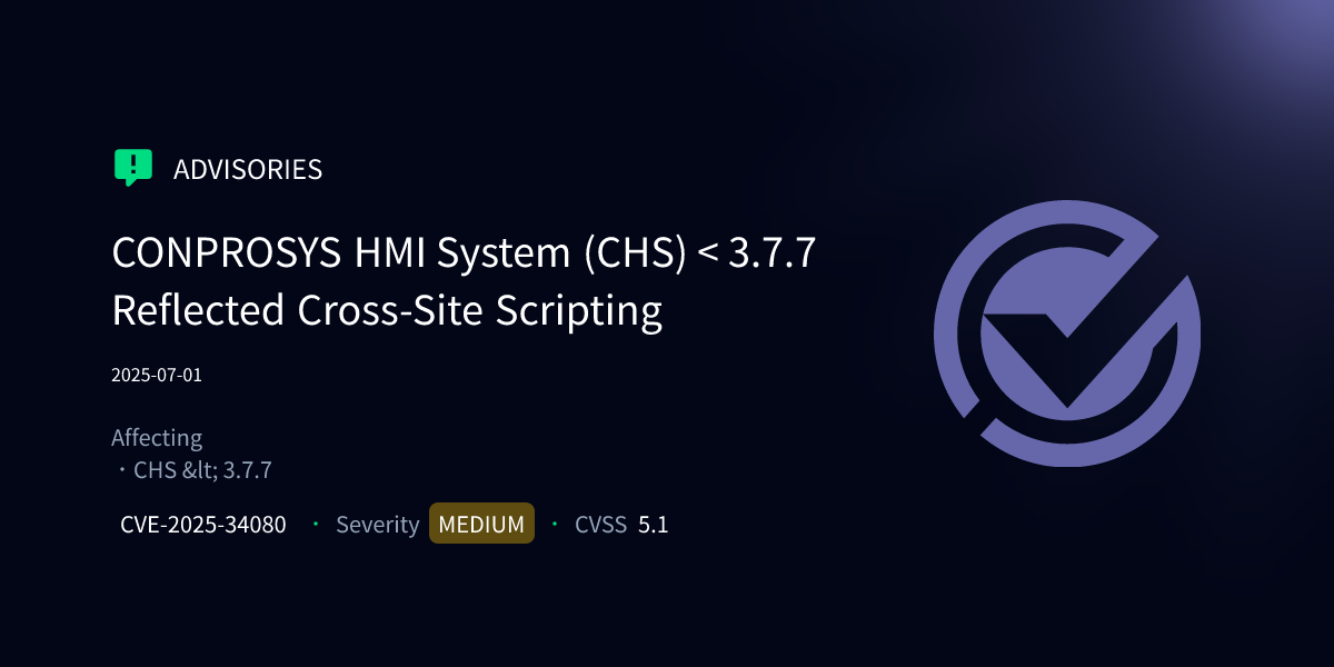 CONPROSYS HMI System (CHS)